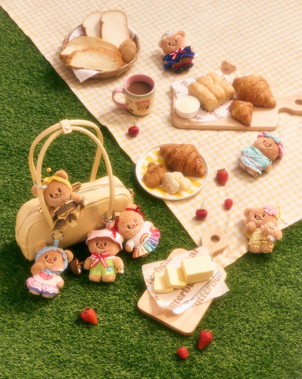 Pink Pearl Merbear Bag Charm – butterbearstore