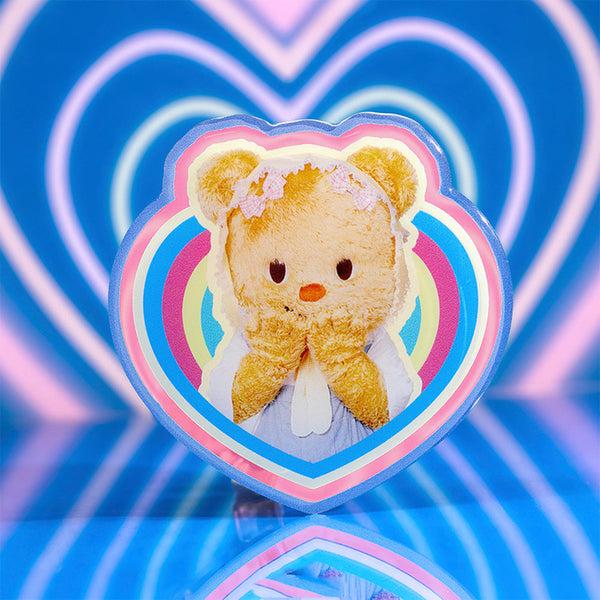 Bubbly Blue Merbear Bag Charm – butterbearstore