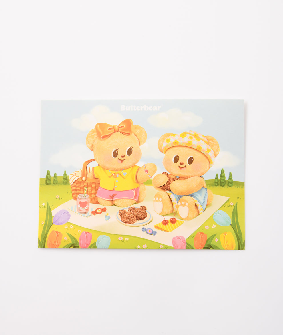 Picnic Postcard – butterbearstore